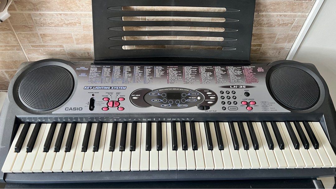 Casio Keyboard with Stand, Hobbies & Toys, Music & Media, Musical ...