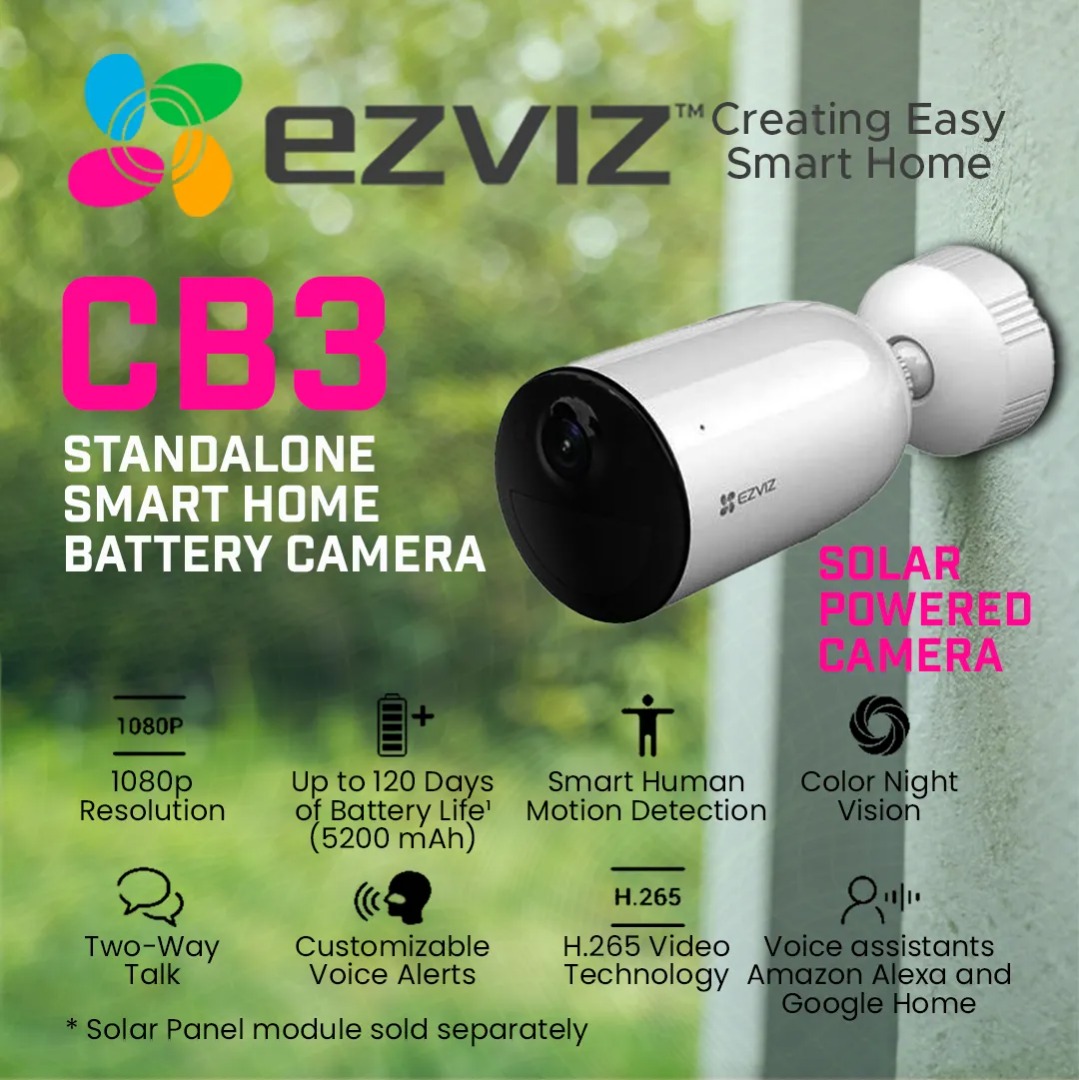 CB3, Furniture & Home Living, Security & Locks, Security Systems & CCTV ...