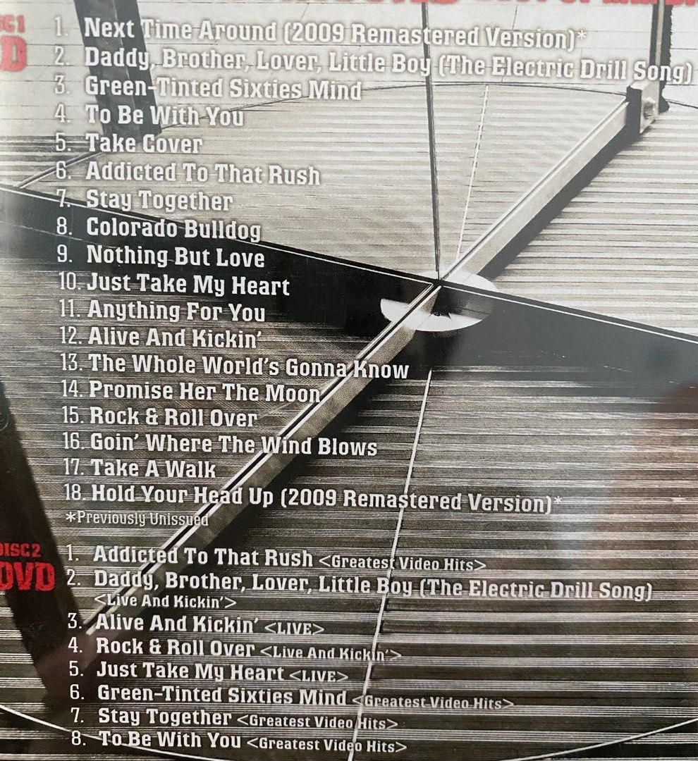 CD & DVD: rock - Next Time Around, Best Of Mr Big, CD & DVD, Japan Press with OBI and lyrics ...