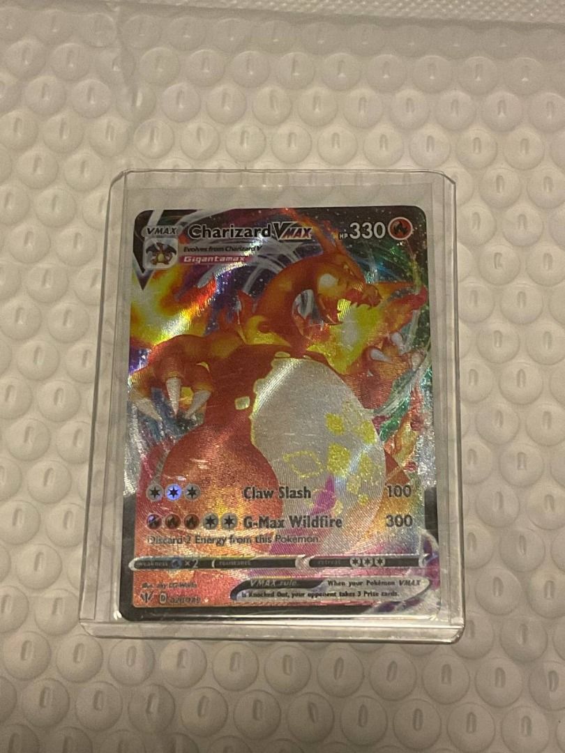 Charizard VMAX #20 Pokemon Darkness Ablaze (not pikachu), Hobbies ...