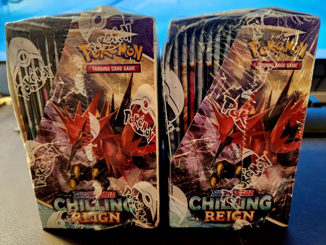 Chilling Reign Booster Boxes, Hobbies & Toys, Toys & Games on Carousell