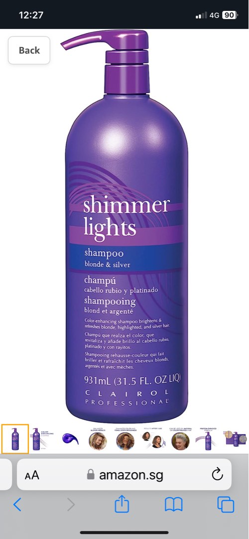 silver lights shampoo