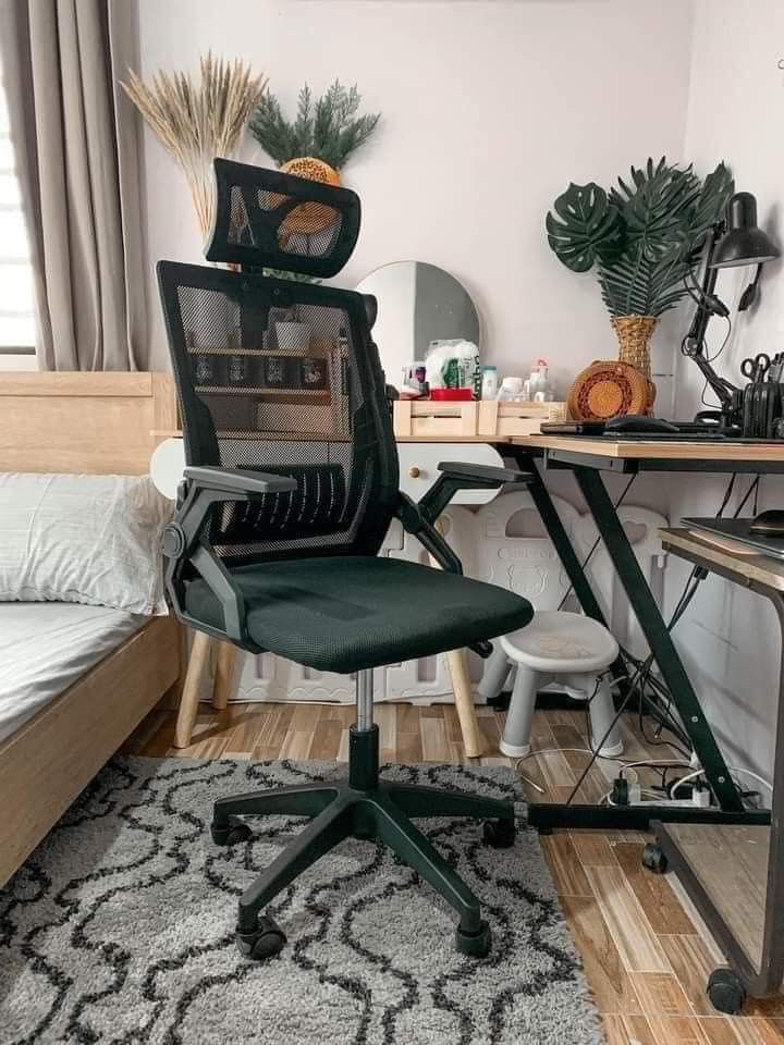 Coge Mesh Office Chair Korean Inspired, Furniture & Home Living, Office ...