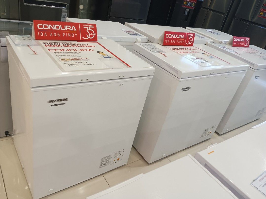 Condura Inverter Chest Freezer, TV & Home Appliances, Kitchen ...