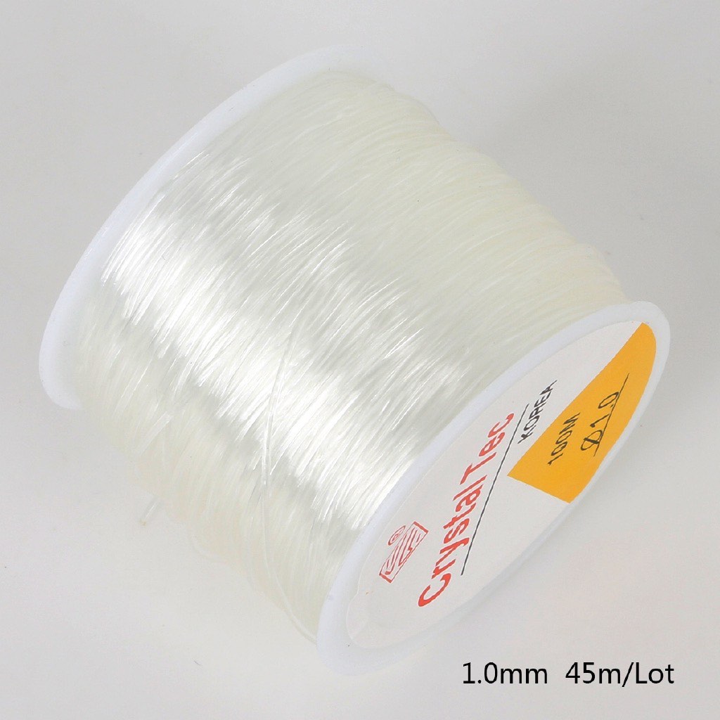 Crystal Tec Transparent Elastic String, Hobbies & Toys, Stationery ...