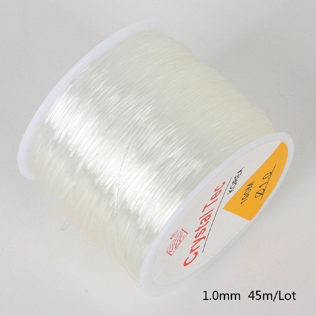 Crystal Tec Transparent Elastic String, Hobbies & Toys, Stationery ...