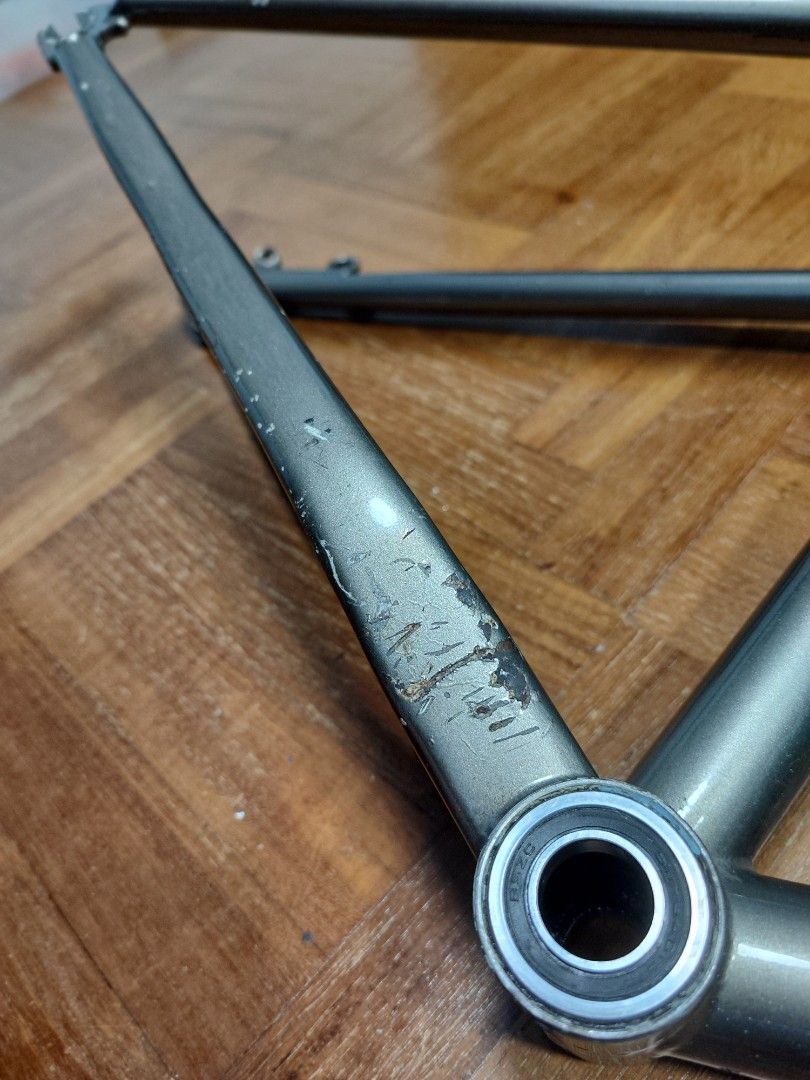 Dartmoor Cody Custom Painted Dirt Jump Bike Frame 26 DJ slope style ...