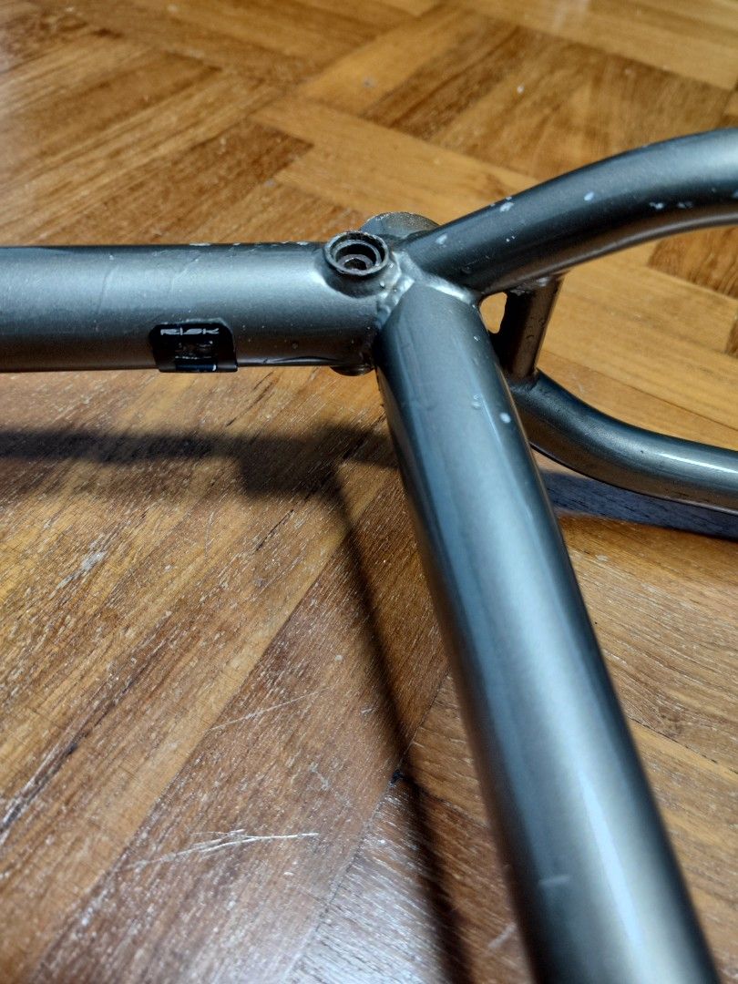 Dartmoor Cody Custom Painted Dirt Jump Bike Frame 26 DJ slope style ...