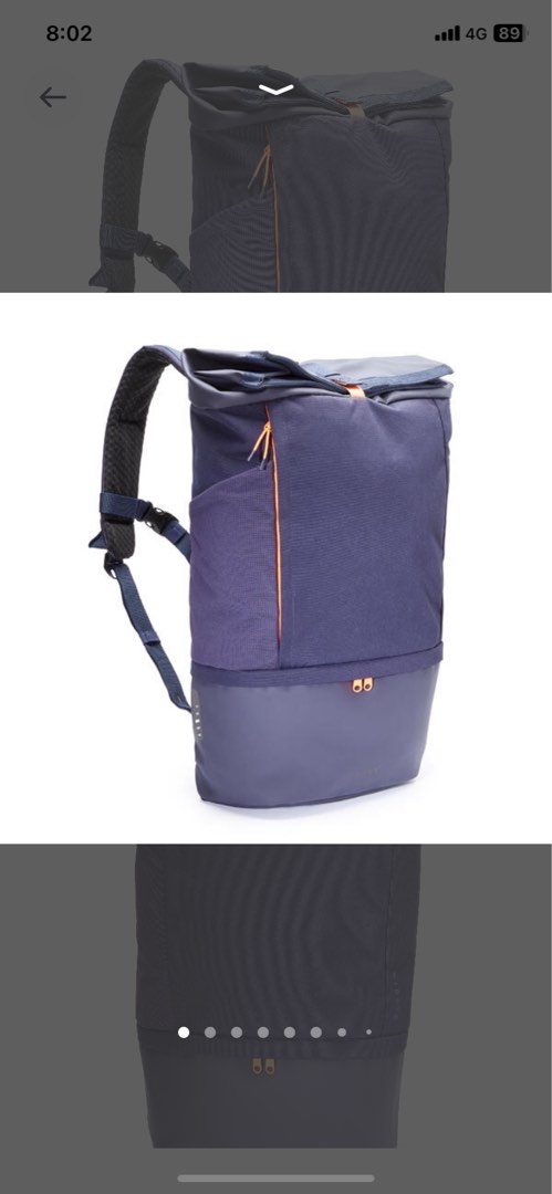 Decathlon Kipsta 35L backpack urban blue bag, Men's Fashion, Bags ...