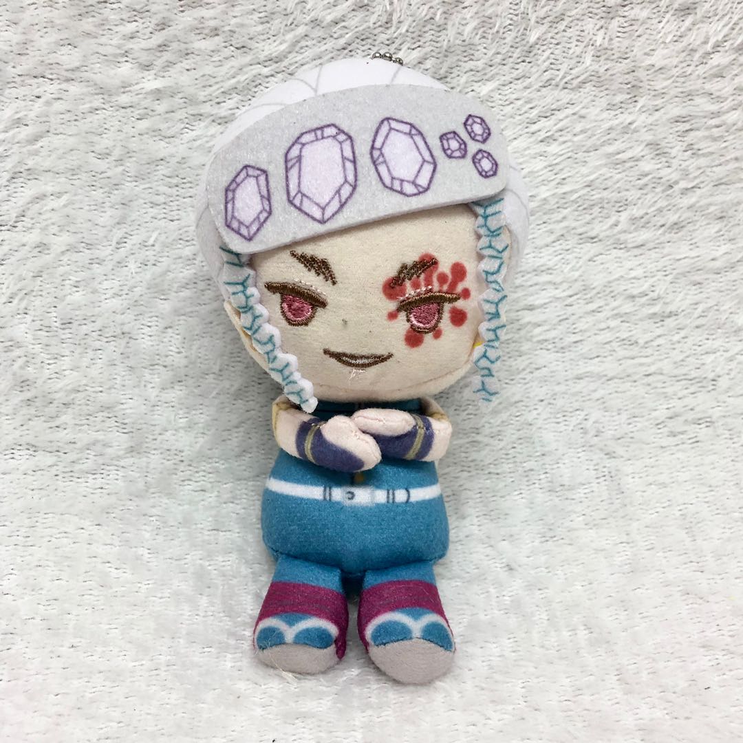 Demon Slayer Kimetsu no Yaiba Tengen Uzui Charm Plush Stuffed Toy Anime ...