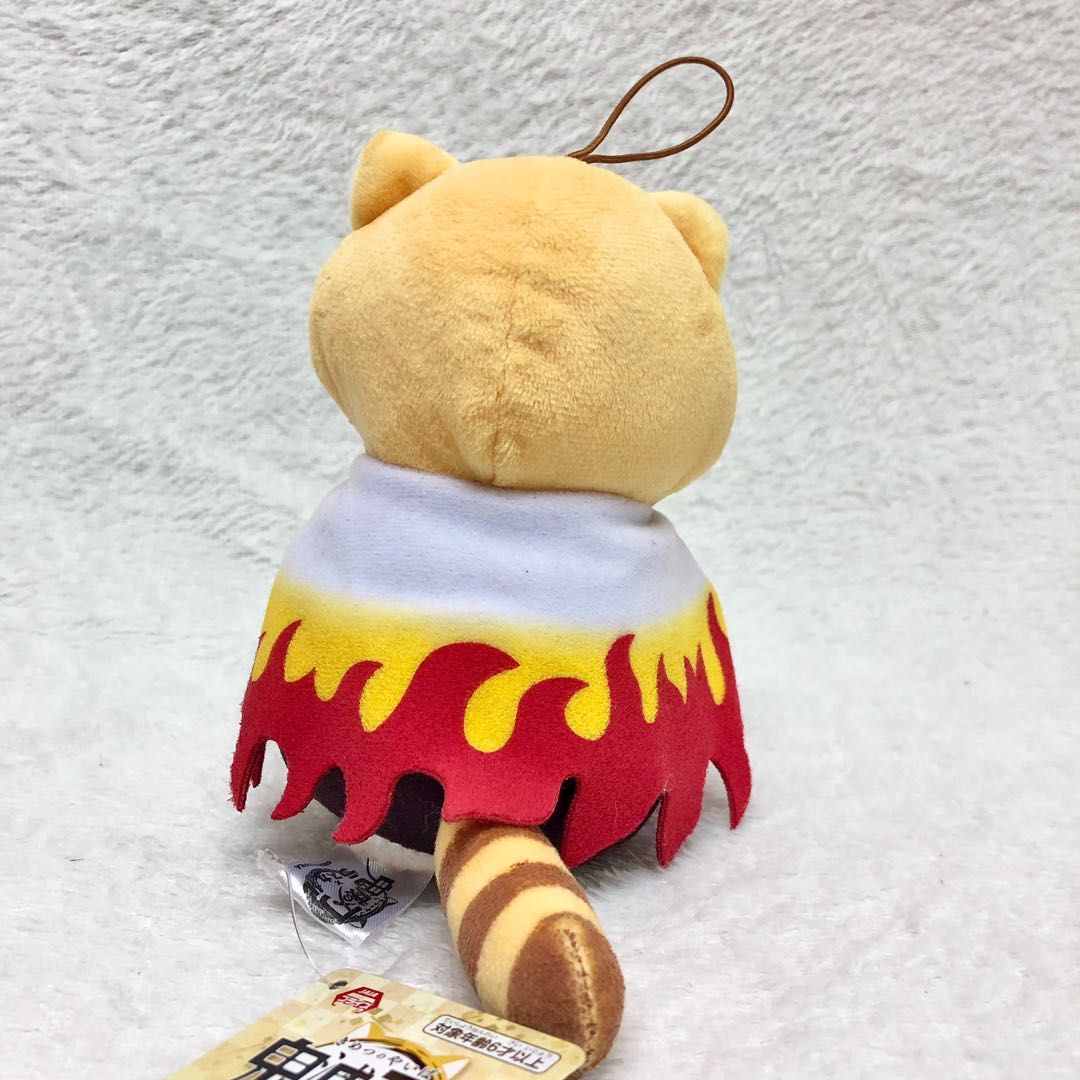 Demon Slayer Kimetsu no Yaiba Kyojuro Rengoku Rascal Charm Plush ...