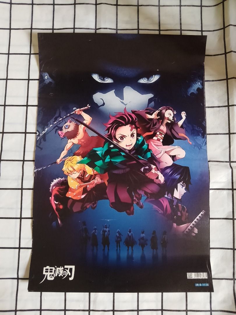 Demon Slayer Assorted Posters, Hobbies & Toys, Memorabilia ...