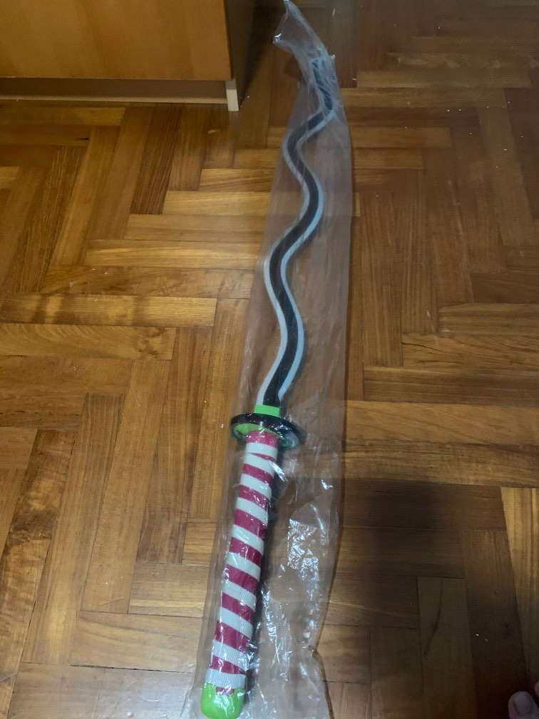 Demon Slayer Snake Hashira Obanai Sword, Hobbies & Toys, Toys & Games ...
