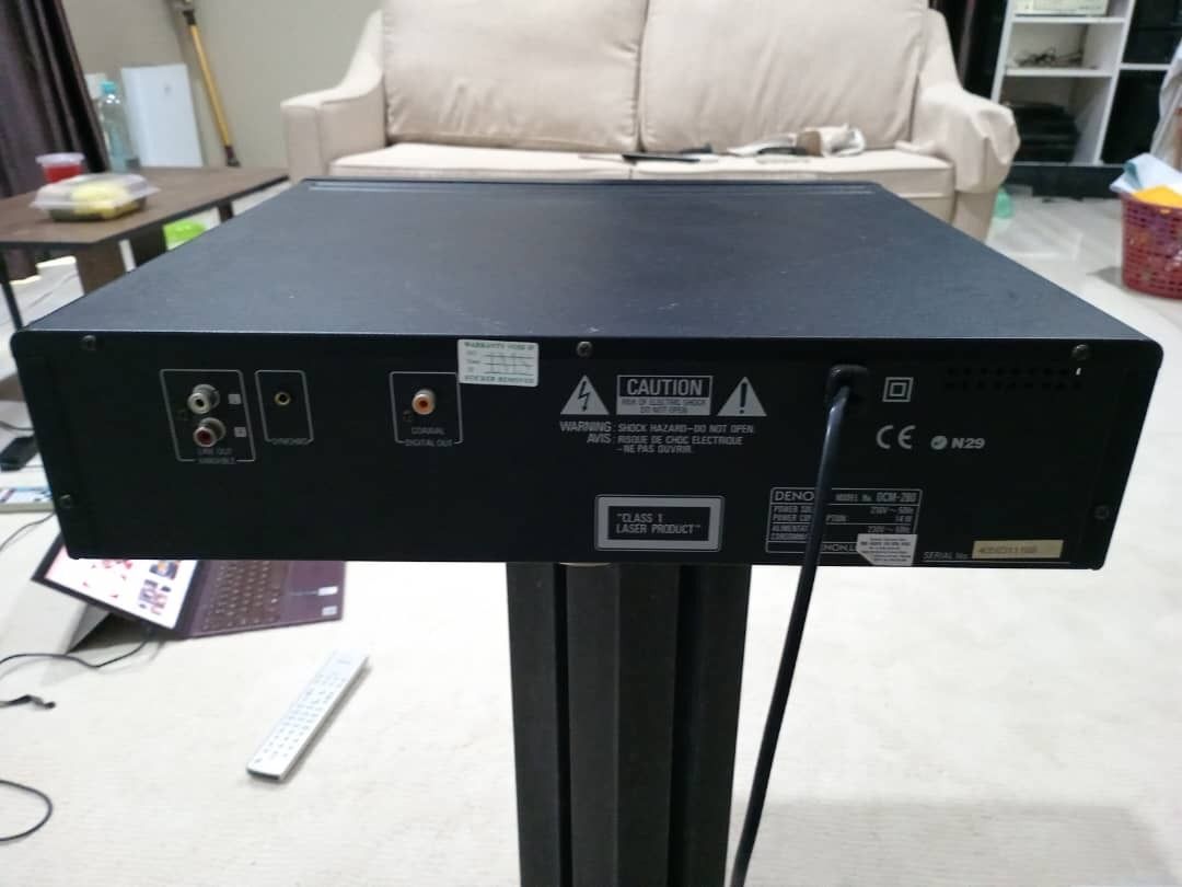 Denon - DCM 280 - CD Changer, Audio, Soundbars, Speakers & Amplifiers ...