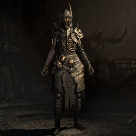 Diablo 4 Grimace Macabre Full Set, Video Gaming, Gaming Accessories, In ...