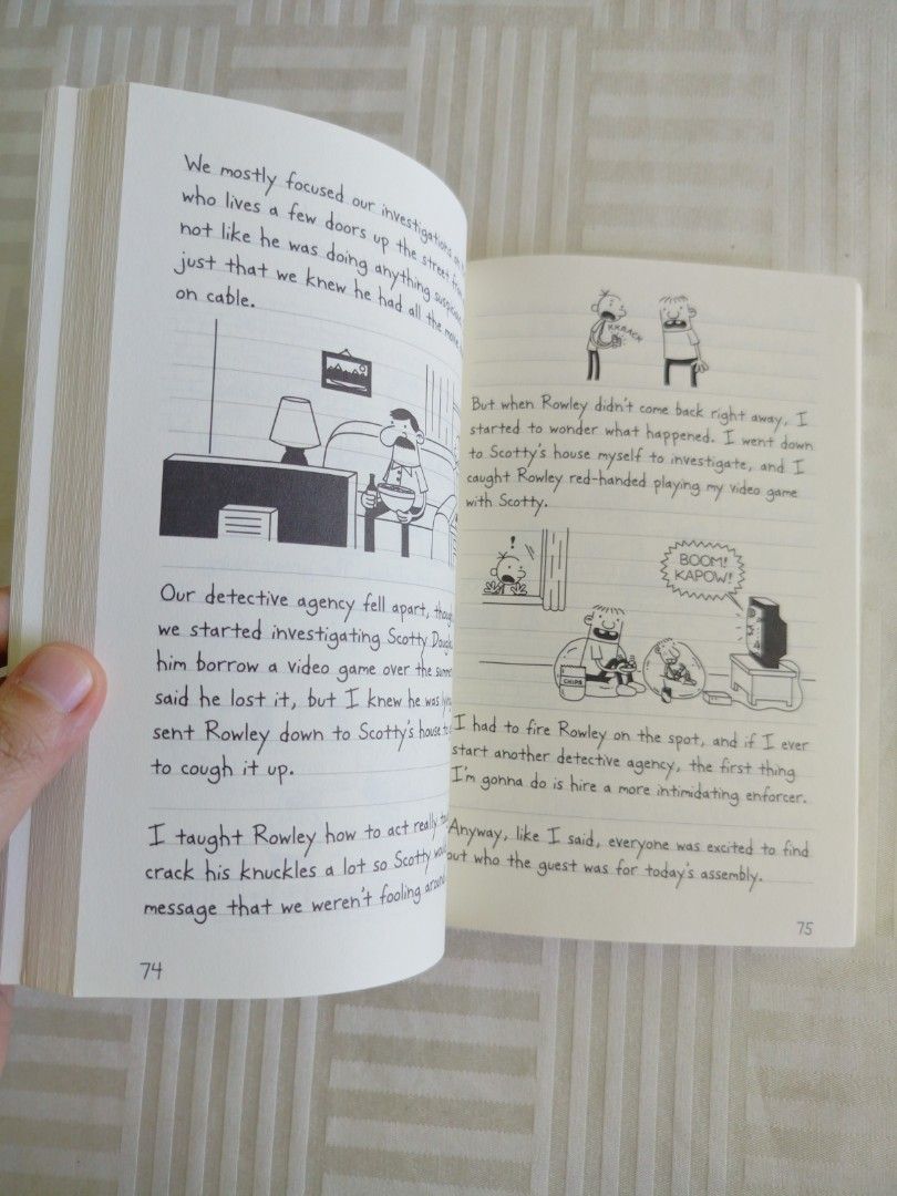 Diary of a Wimpy Kid #7 The Third Wheel by Jeff Kinney on Carousell