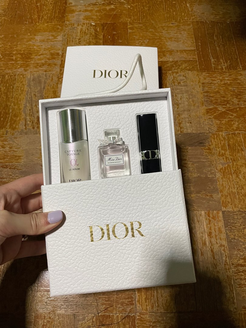 Dior Discovery Set - Serum/Perfume/Lipstick, Beauty & Personal Care ...