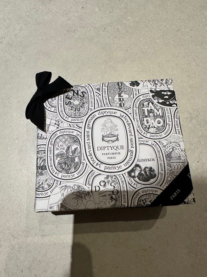 Diptyque Qatar air amenities box, Hobbies & Toys, Travel, Travel ...