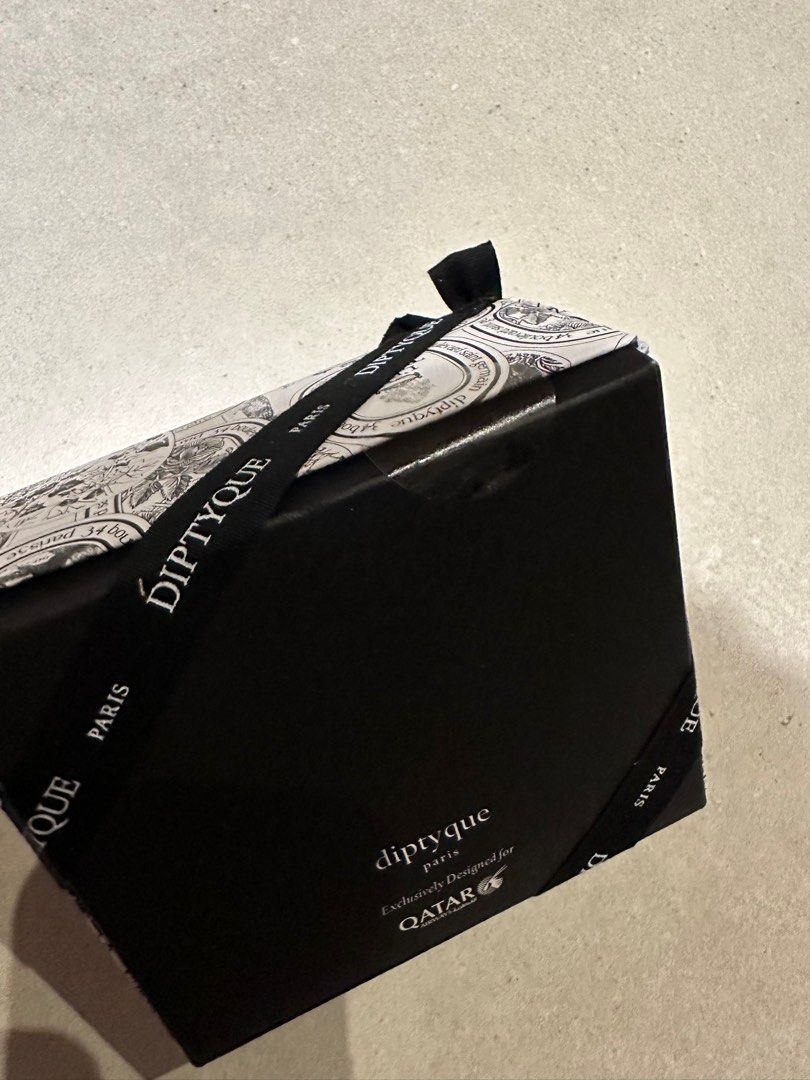 Diptyque Qatar air amenities box, Hobbies & Toys, Travel, Travel ...