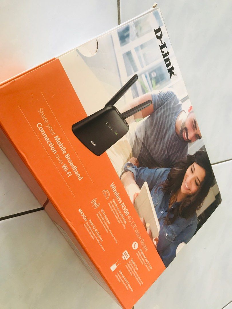 D-Link DWR-920 Wireless N300 4G LTE Router, Computers & Tech, Parts & Accessories, Networking on ...