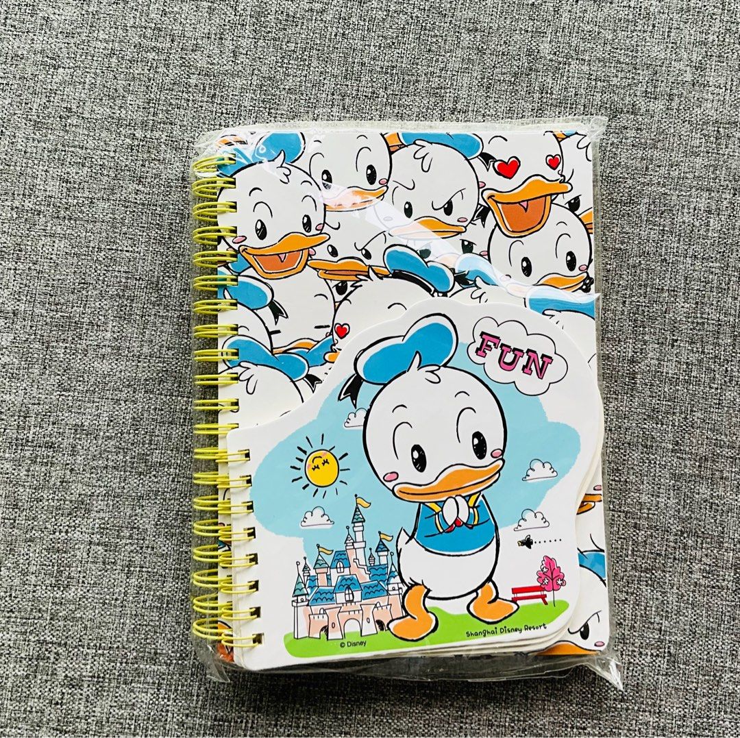 DISNEY Donald Duck Special Notebook , Hobbies & Toys, Stationery ...
