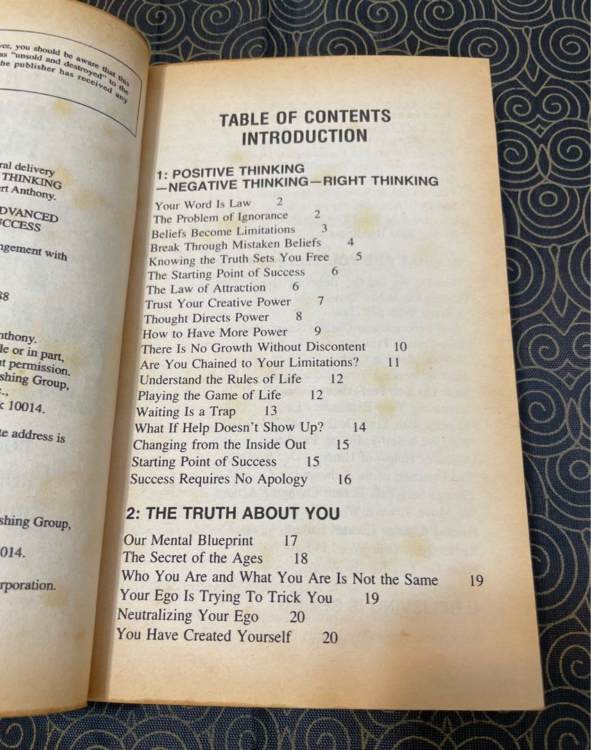 Dr. Robert Anthony ‘s Advanced Formula For Total Sucess, 興趣及遊戲, 書本 & 文具 ...