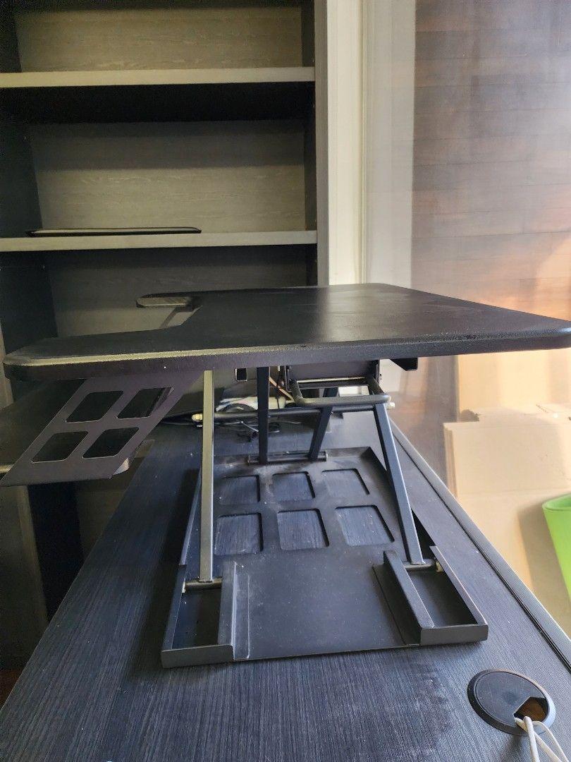 ECOLUS Ergonomic Standing Adjustable computer table / workstation ...