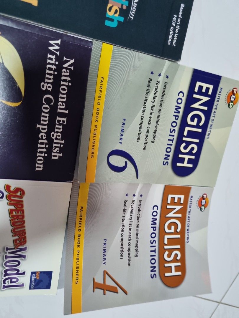 English compo and comprehension books, Hobbies & Toys, Books ...
