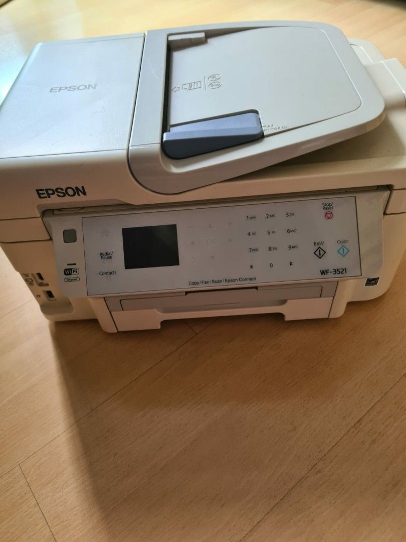 Epson Printer WF-3521, Computers & Tech, Printers, Scanners & Copiers ...