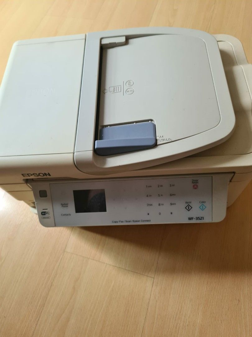 Epson Printer WF-3521, Computers & Tech, Printers, Scanners & Copiers ...
