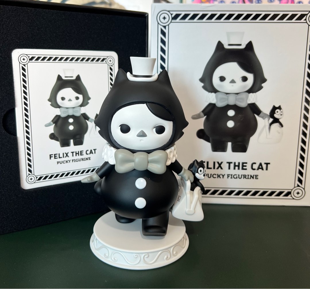 FELIX X PUCKY figurine display, Hobbies & Toys, Toys & Games on Carousell