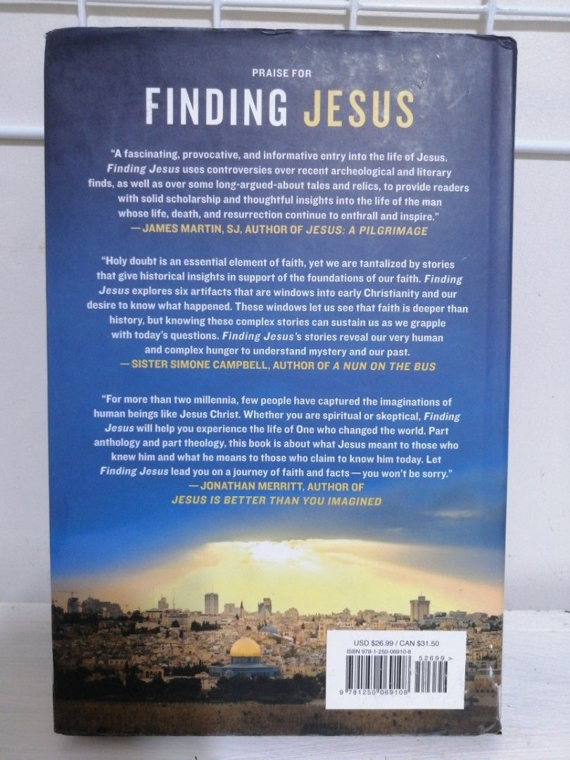 FINDING JESUS: SIX HOLY OBJECTS THAT TELL THE REMARKABLE STORY OF THE ...