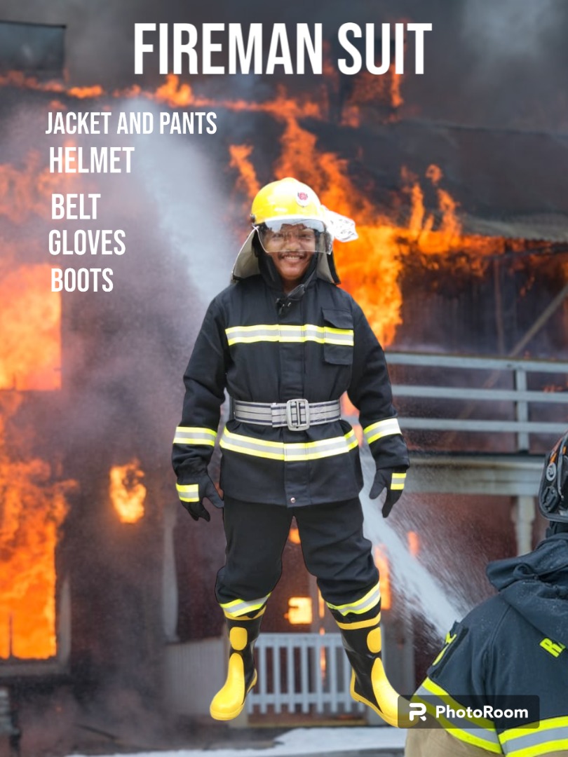 FIREMAN SUIT, Men's Fashion, Coats, Jackets and Outerwear on Carousell