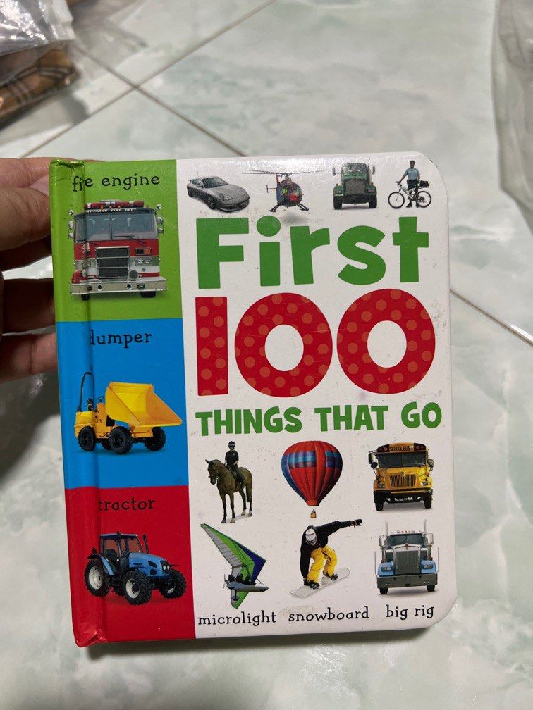 First 100 things that go Children book, Hobbies & Toys, Books ...
