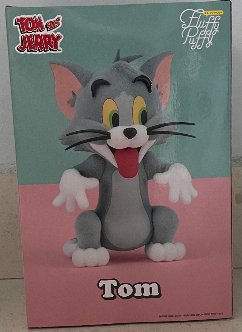 Fluffy Puffy Tom & Jerry, Hobbies & Toys, Toys & Games on Carousell