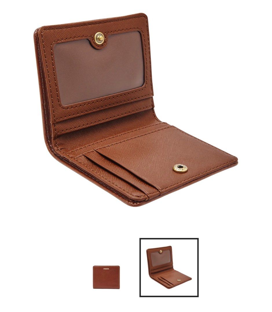 Fossil Madison Small Bifold Wallet, Luxury, Bags & Wallets on Carousell