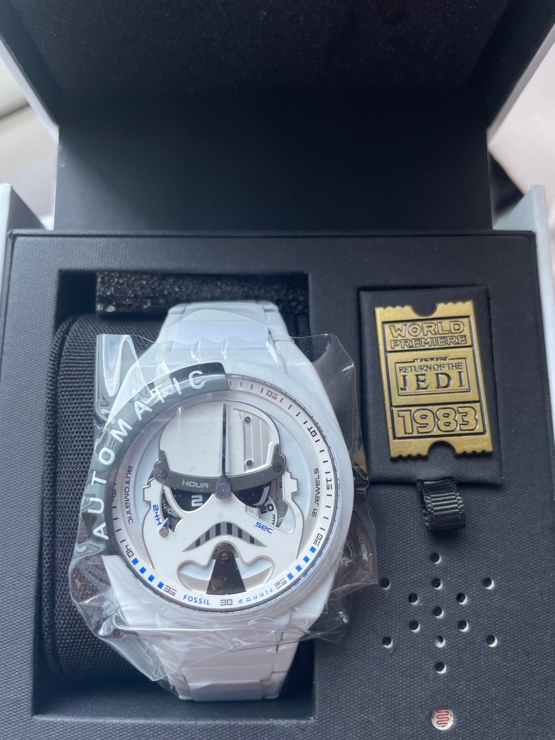 Fossil Star Wars Stormtrooper Limited Edition Automatic Wacth, Men's Fashion, Watches ...
