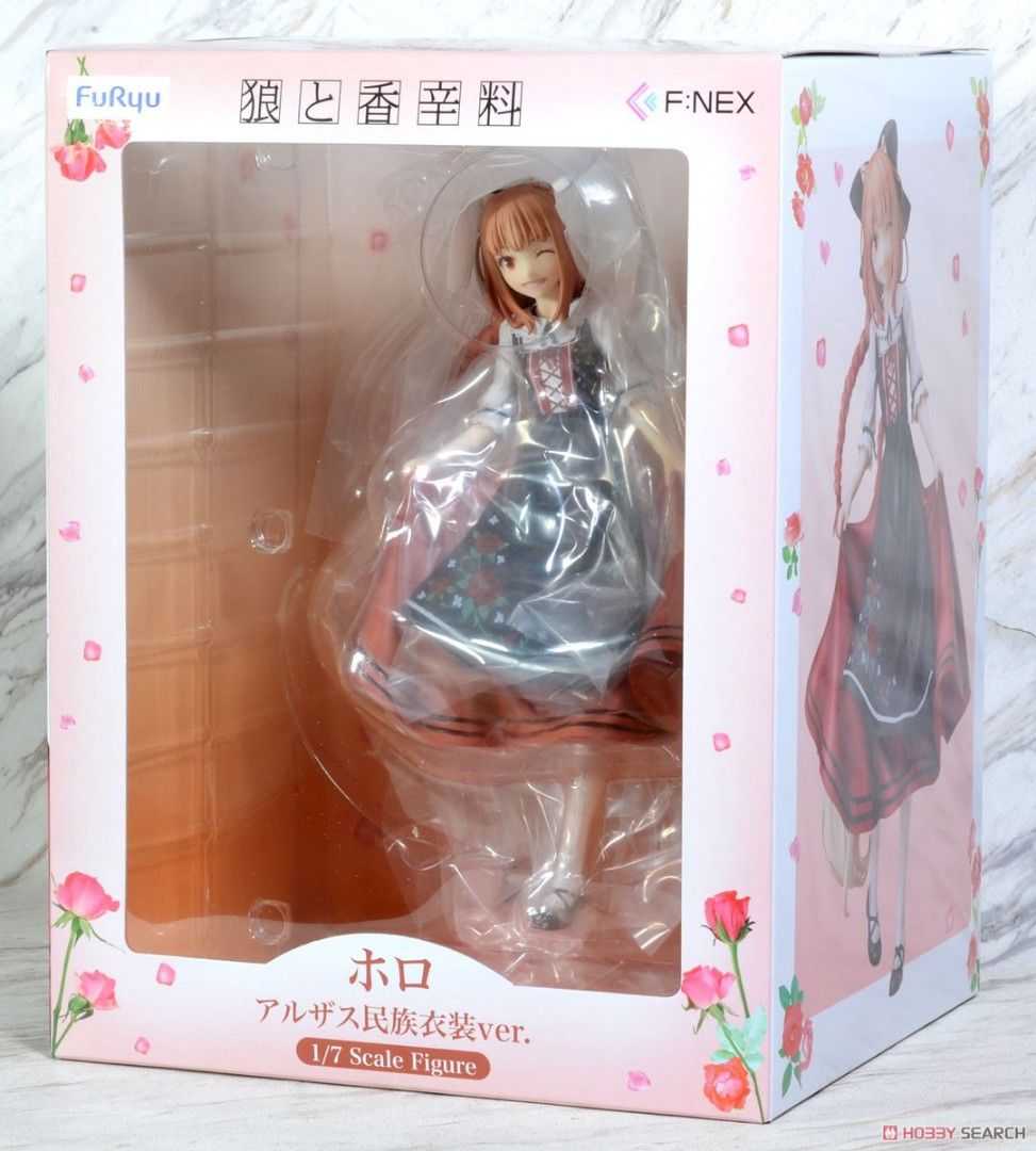 FuRyu F:NEX Spice and Wolf Holo Alsace Costume 1/7 anime scale figurine ...