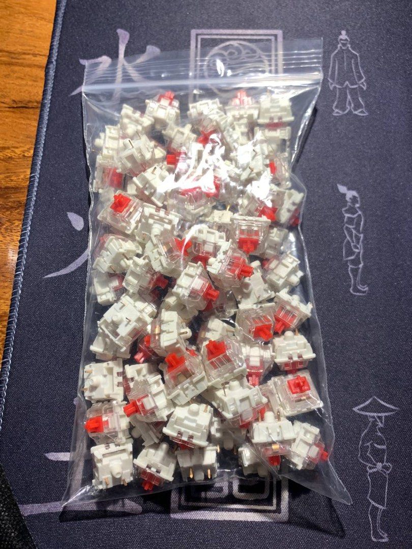 Gateron Red PRO (Linear) Mechanical Keyboard Switches SMD on Carousell