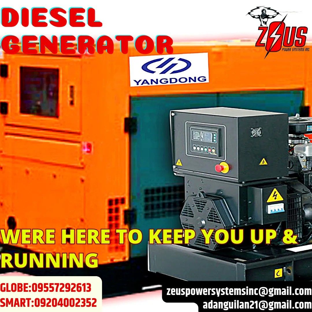 GENERATOR SET - 30KVA 60KVA 120KVA 180KVA 220KVA 260KVA 320KVA 380KVA ...