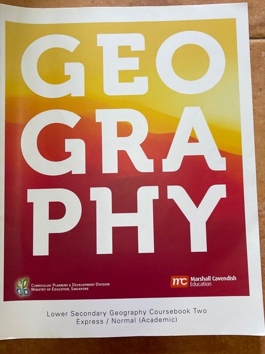 Geography sec 2 textbook, Hobbies & Toys, Books & Magazines, Textbooks ...