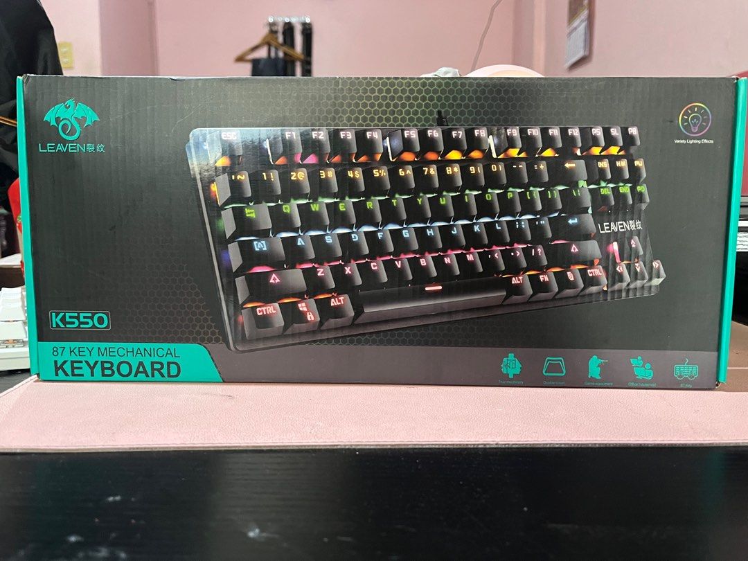 Gigaware K550 Wired Mechanical Keyboard on Carousell