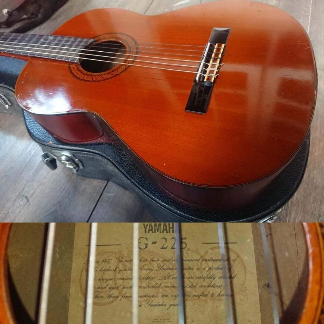 Gitar Langka Yamaha G225 Vintage Original Made in Taiwan 1970s Rare Collector Item, Antik ...