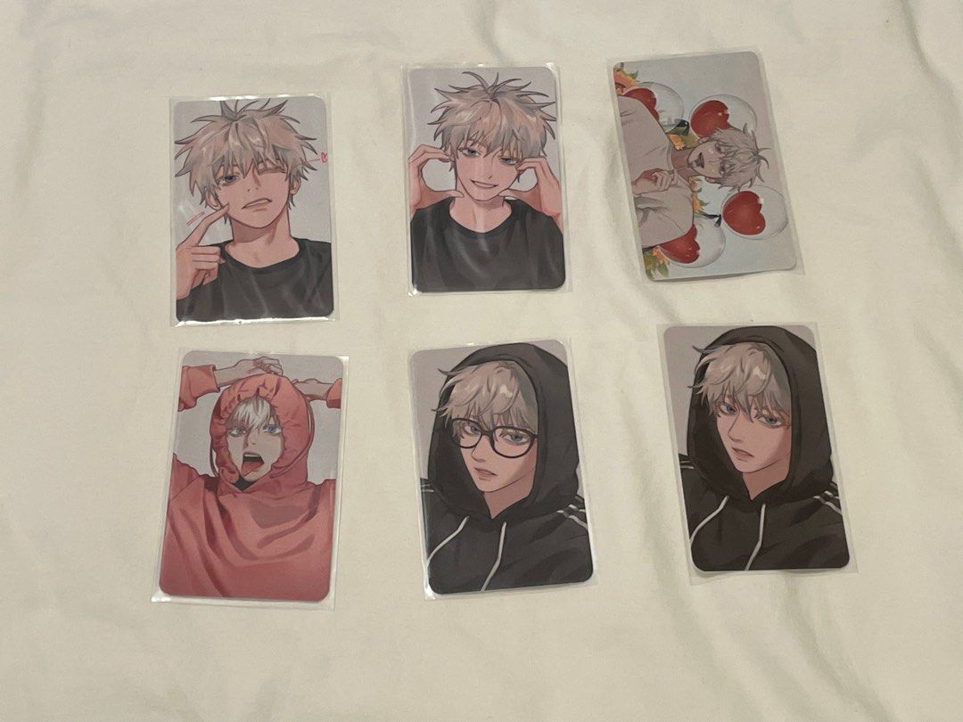 gojo satoru jujutsu kaisen photo card pc popi25700, Hobbies & Toys ...