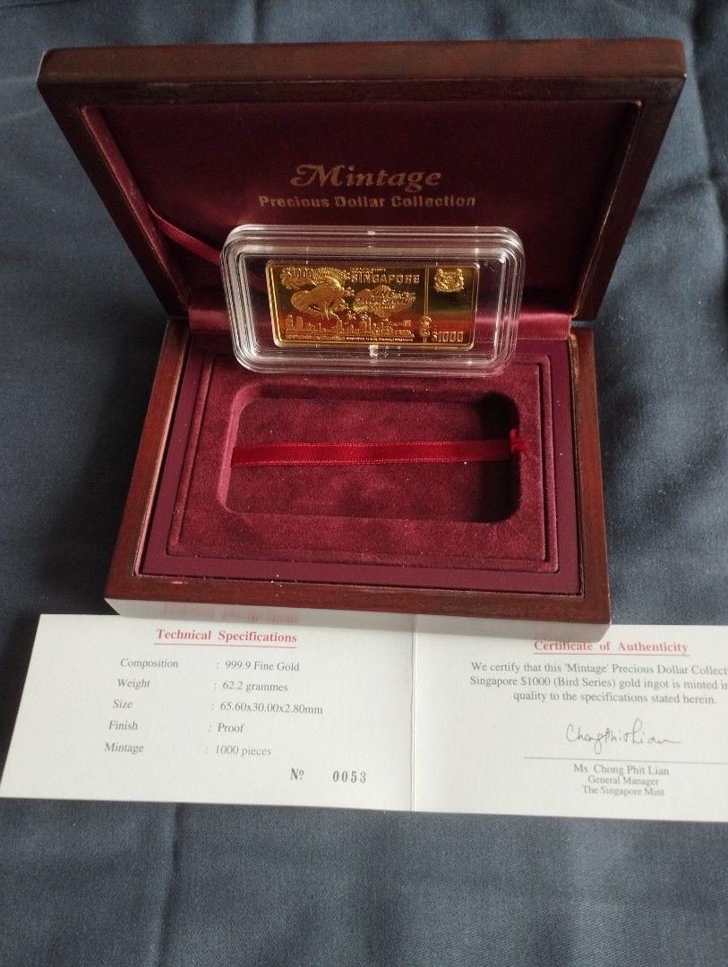 Gold bar, Hobbies & Toys, Memorabilia & Collectibles, Vintage ...