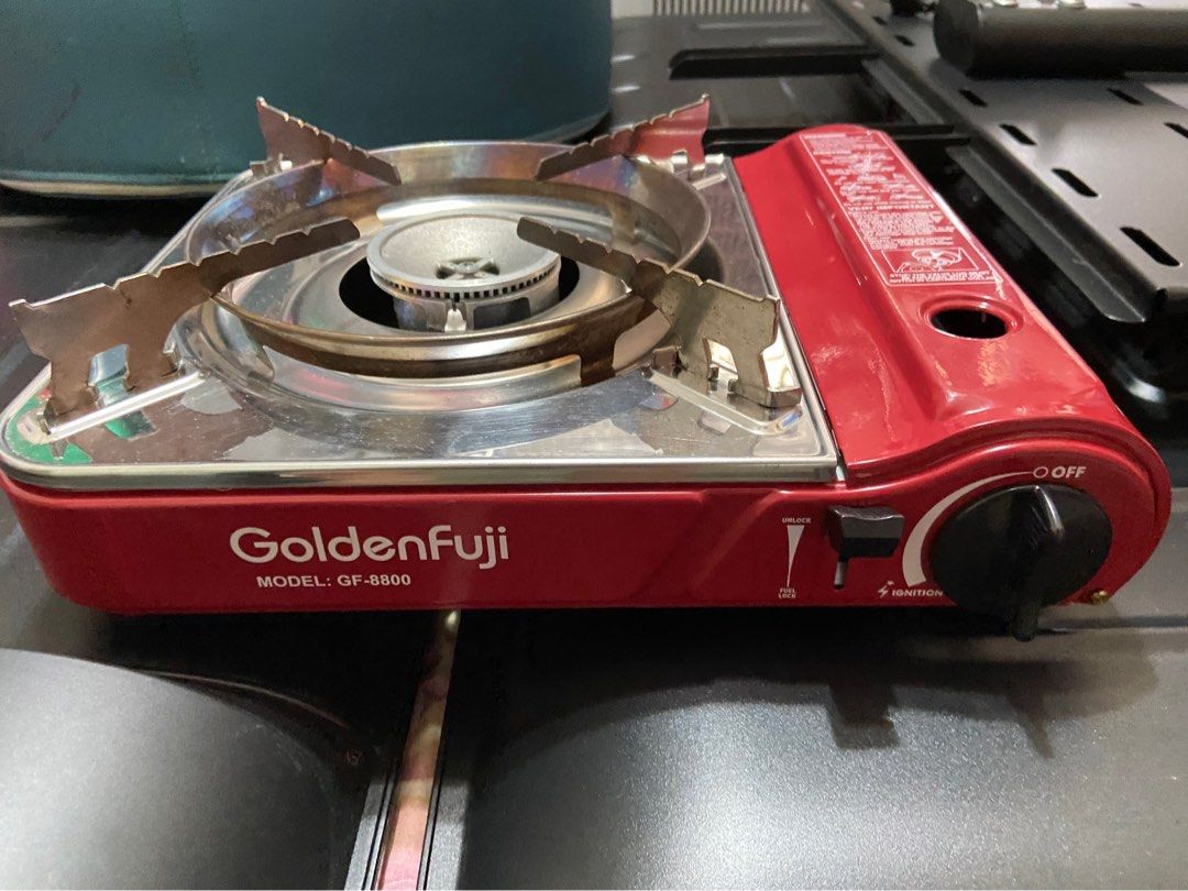 Golden Fuji portable gas stove GF-8800, TV & Home Appliances, Kitchen ...