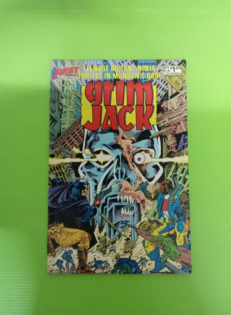 Grimjack #26 ( Pete Costanza - Cover Art ) First Comics, Hobbies & Toys ...
