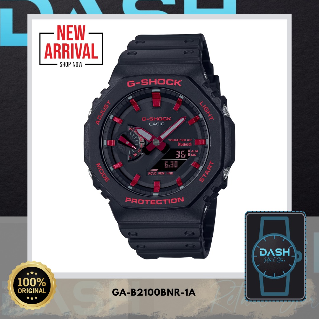 G-Shock 'Ignite Red' GA-B2100BNR-1A / GAB2100BNR-1A - GA-B2100BNR-1ADR ...