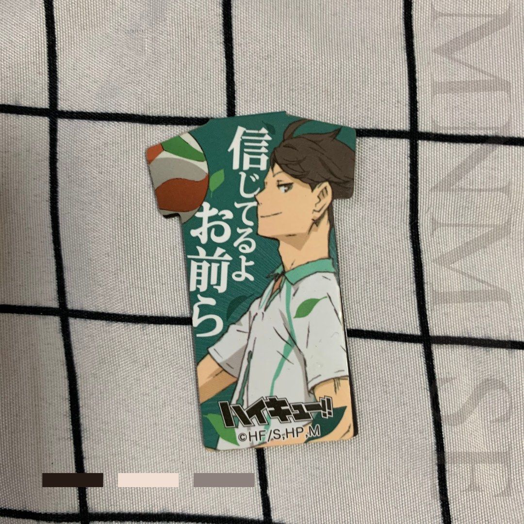 Haikyuu Oikawa Bookmark, Hobbies & Toys, Stationary & Craft, Stationery ...