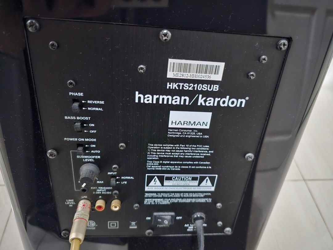 Harmon kardon Subwoofer, Audio, Soundbars, Speakers & Amplifiers on ...